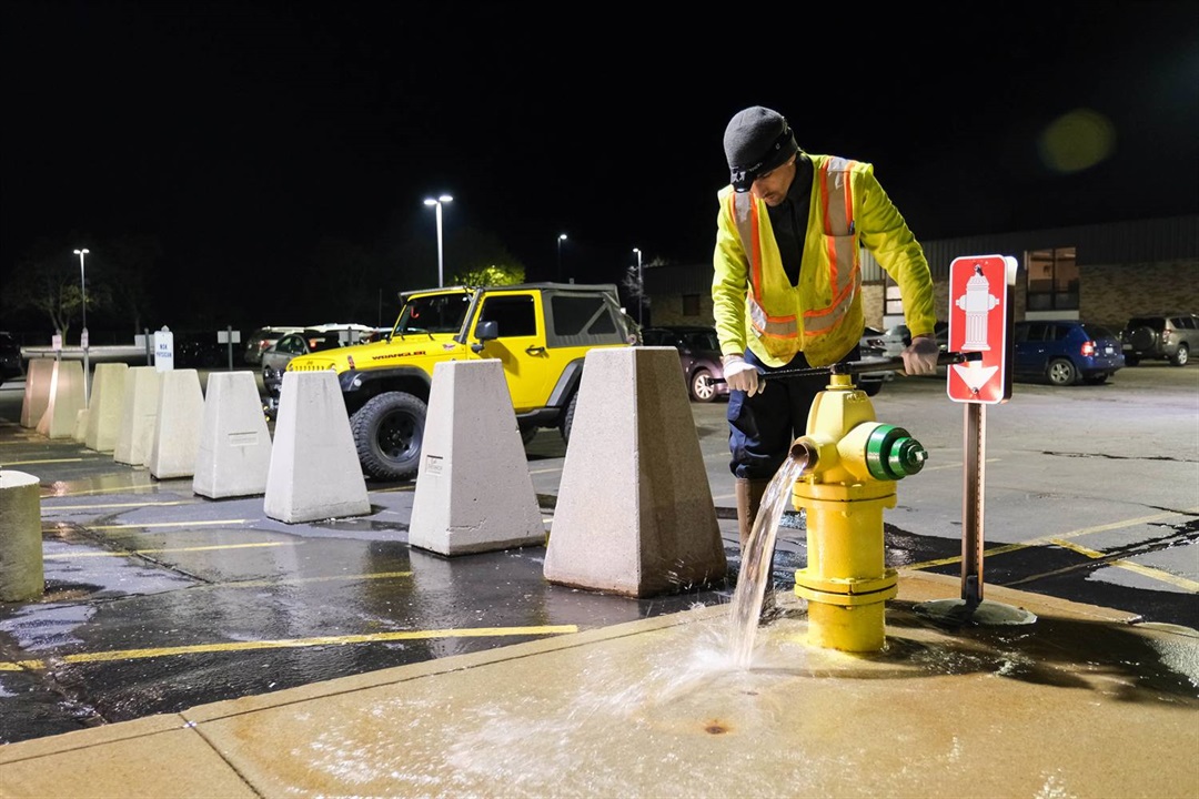 Hydrant Flushing City of Kalamazoo